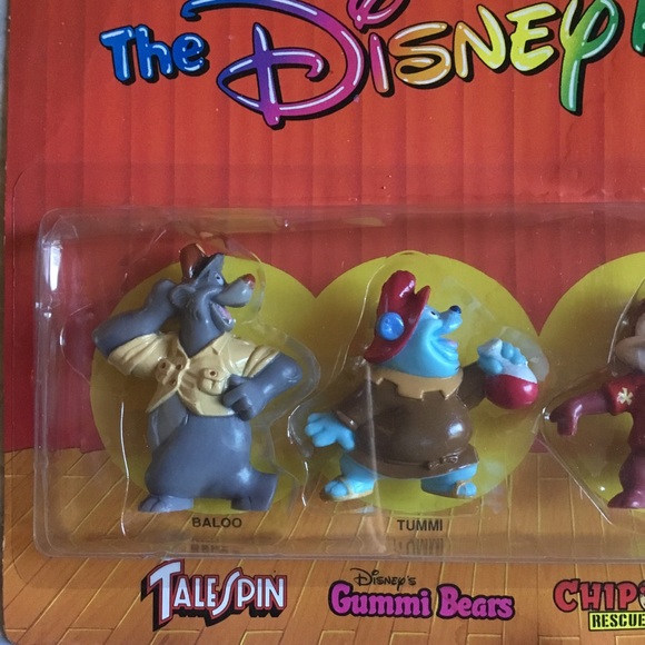 Disney | Other | 9s Disney Afternoon Cartoon Figure Collectors Set ...